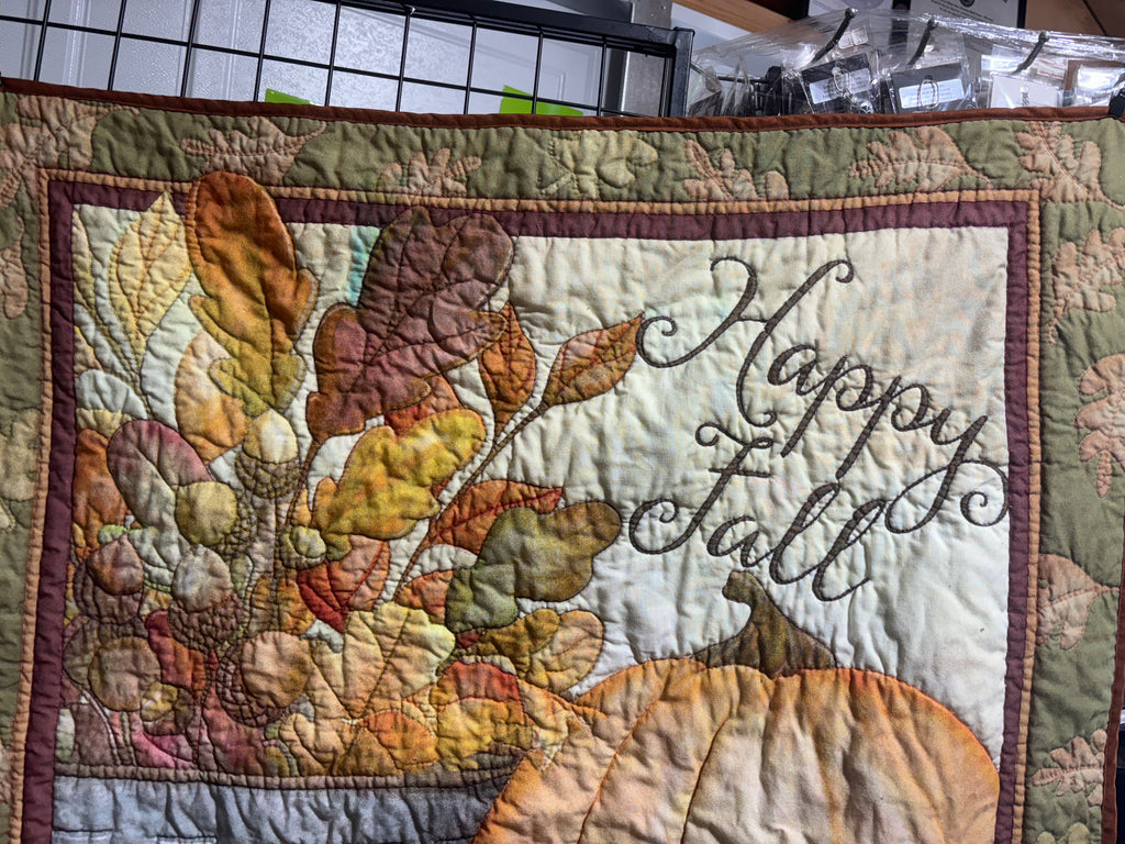 Happy Fall Lap Quilt – JnJFarm KY VA LLC
