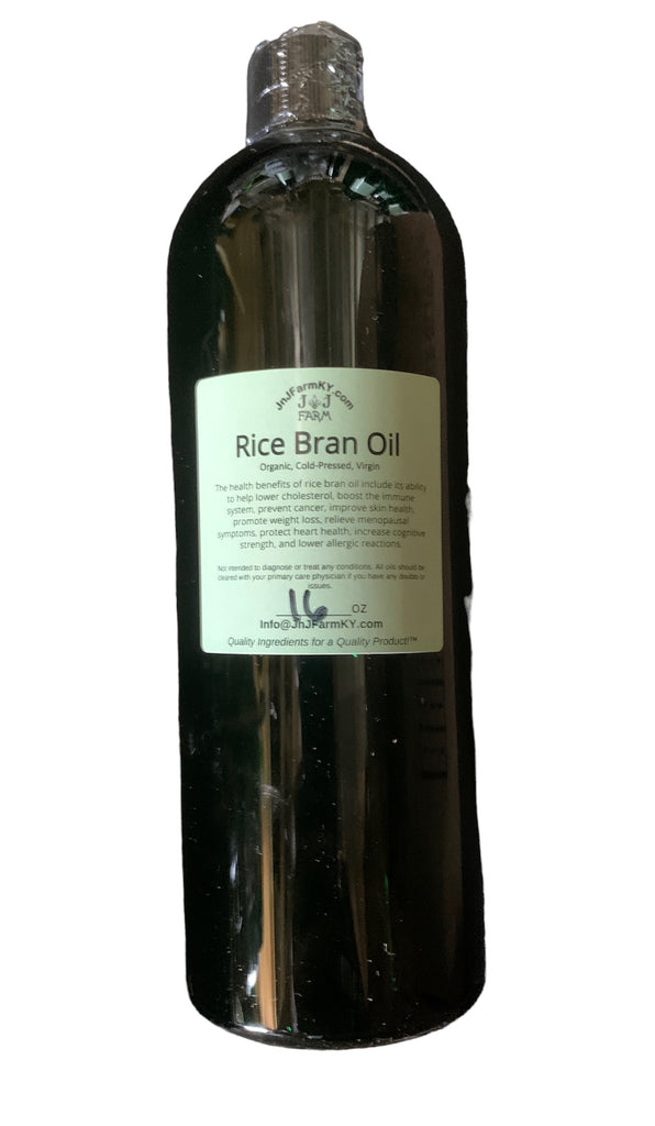 Rice Bran, Organic Oil – JnJFarm KY VA LLC